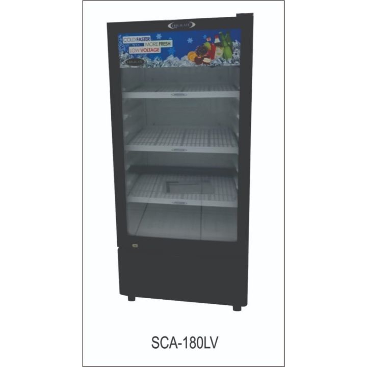 SHOWCASE FRIGIGATE SCA 180 LV 3 RAK DISPLAY COOLER KULKAS LOW WATT NEW ...