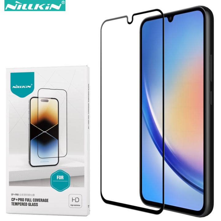 Nillkin Full Coverage Tempered Glass for Samsung Galaxy A25 A05s A05 A24 4G A34 A54 A14 A15 4G ...