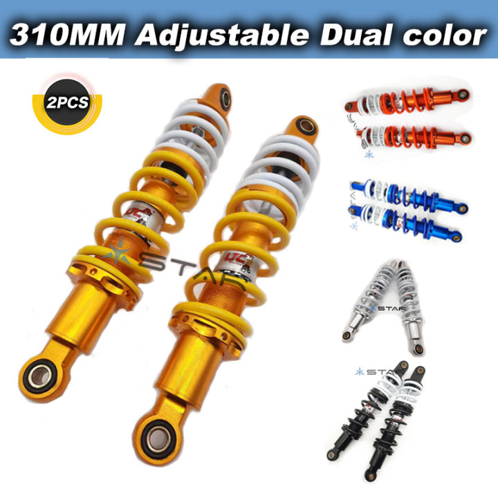 COD 310MM Adjustable Aluminum alloy Dual Rear SHOCK High Quality Made ...