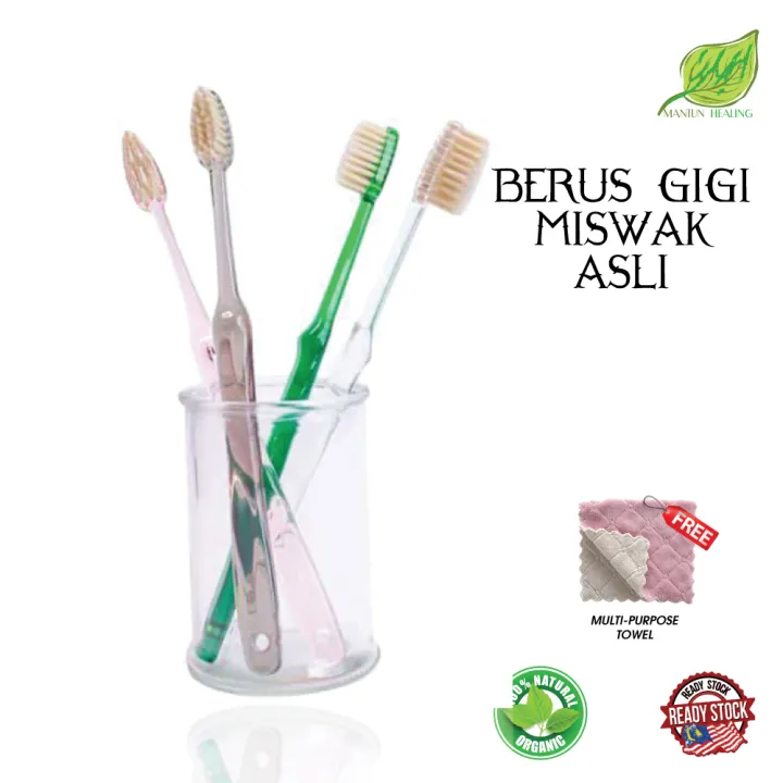Berus Gigi Miswak Asli Berus Gigi Al-abyad Miswak Bristle Miswak Sunnah ...