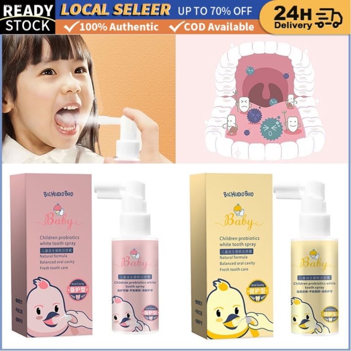 Baby Oral Spray Anti Cavity Toothache Spray for Kids 1-12 Year Old ...