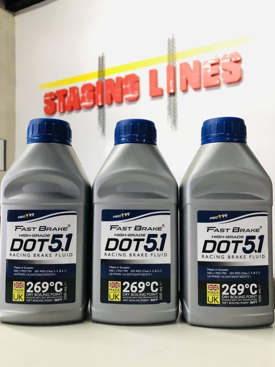PRO99 Fast Brake High-Grade DOT 5.1 Racing Brake Fluid 500mL | Lazada PH
