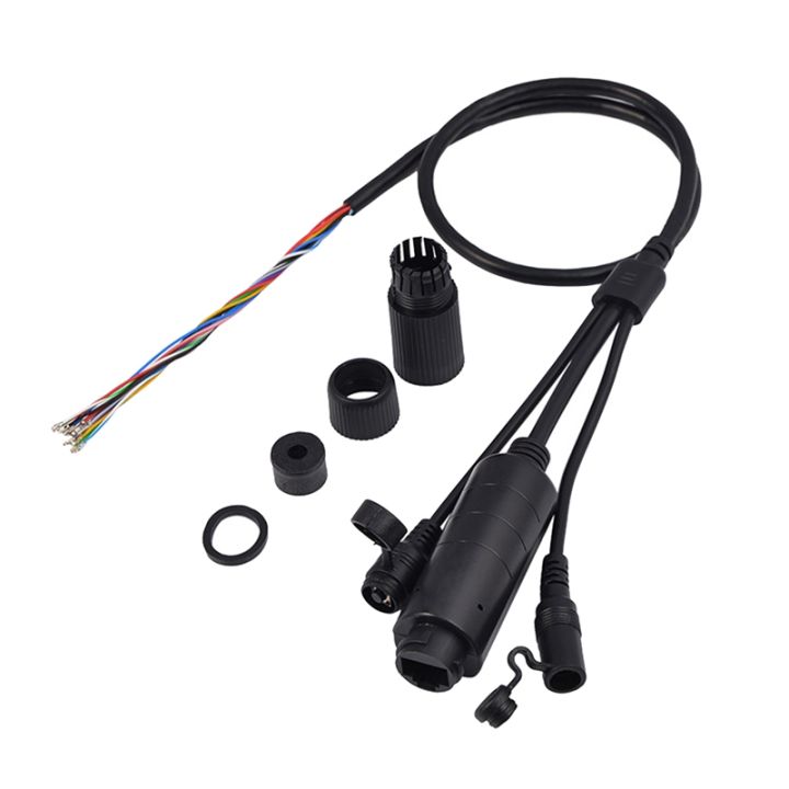 (RUFO) Waterproof POE Splitter Cable 48V with Reset POE Adapter Cable ...