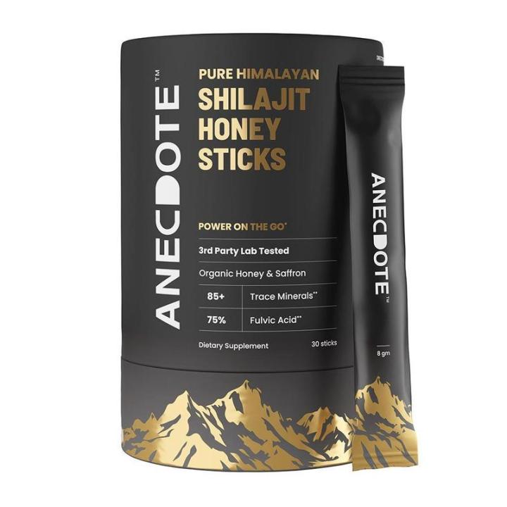 {zacharysmall} Anecdote Pure Himalayan Shilajit Honey Sticks - 100% ...