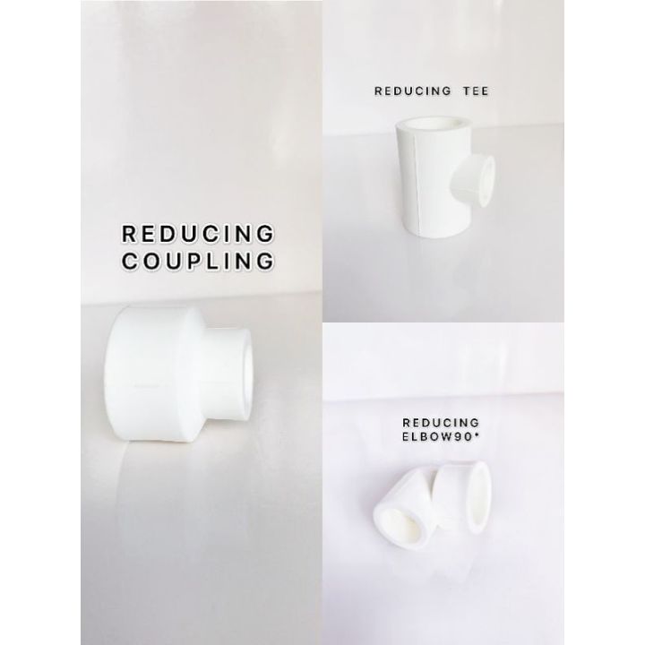 PPR FITTINGS REDUCER ELBOW , REDUCER TEE , REDUCER COUPLING , SIZE 3/4 ...