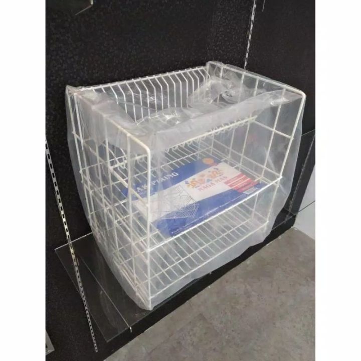 RAK PIRING 3 SUSUN STAINLESS STEEL ANTI KARAT MERK DRAGON BERKUALITAS ...