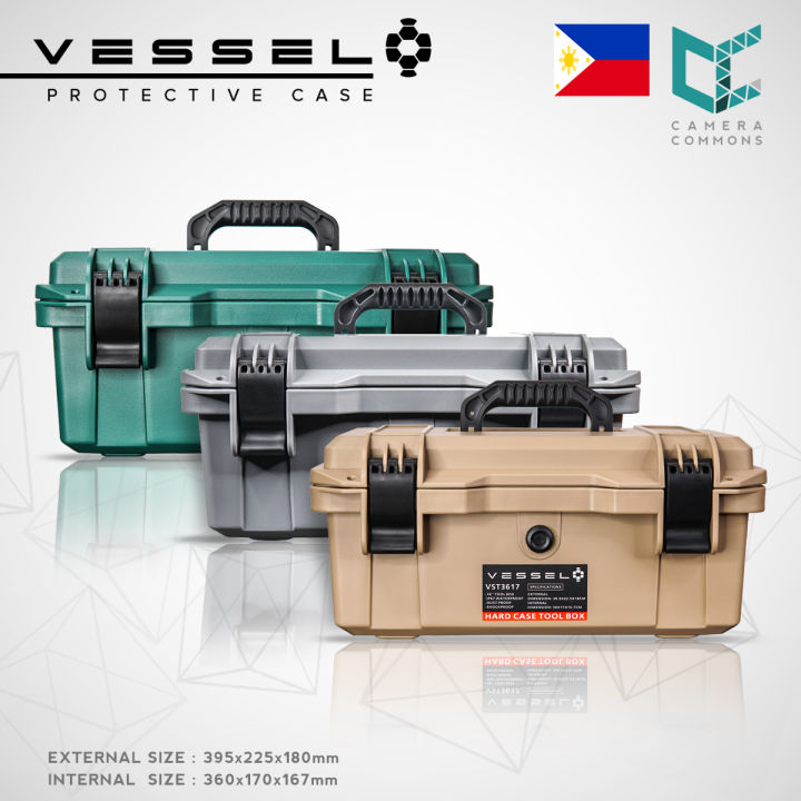 VESSEL VST3617 Hard Case Tool Box For Hardware Tools and Equipment ...