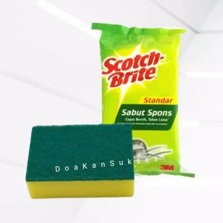 3M Scotch Brite Sabut Spons Cuci Piring | Lazada Indonesia