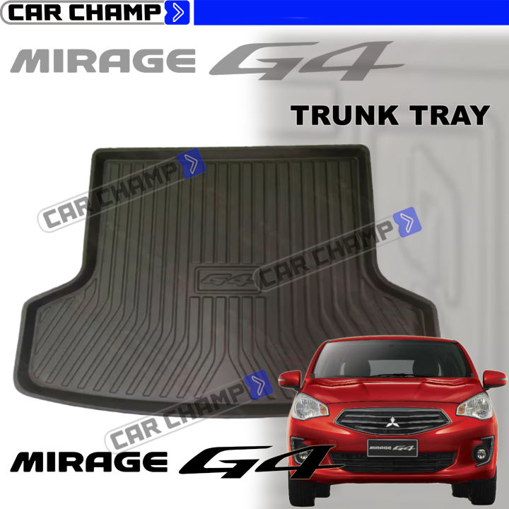 Mitsubishi Mirage G4 Sedan 2014 to 2025 Rear Cargo Trunk Tray Thailand ...