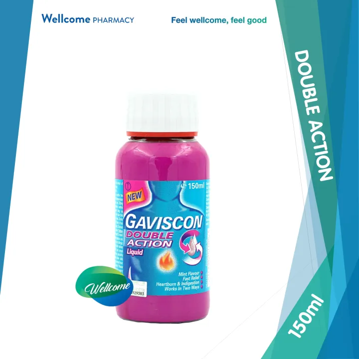 Gaviscon Double Action Liquid - 150ml | Lazada