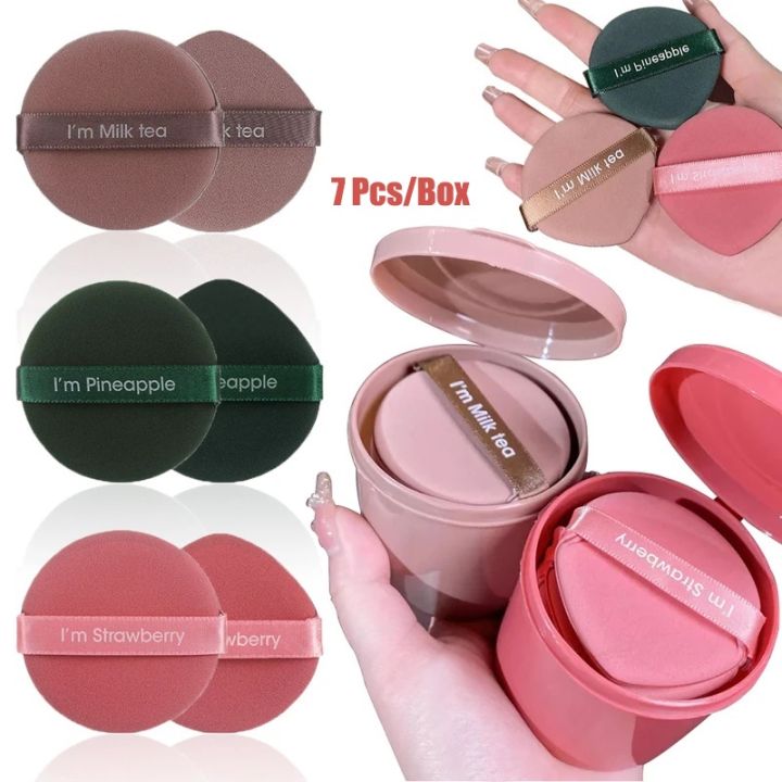 Super Soft Round Makeup Sponge Puff Dry Wet BB Cream Air Cushion ...