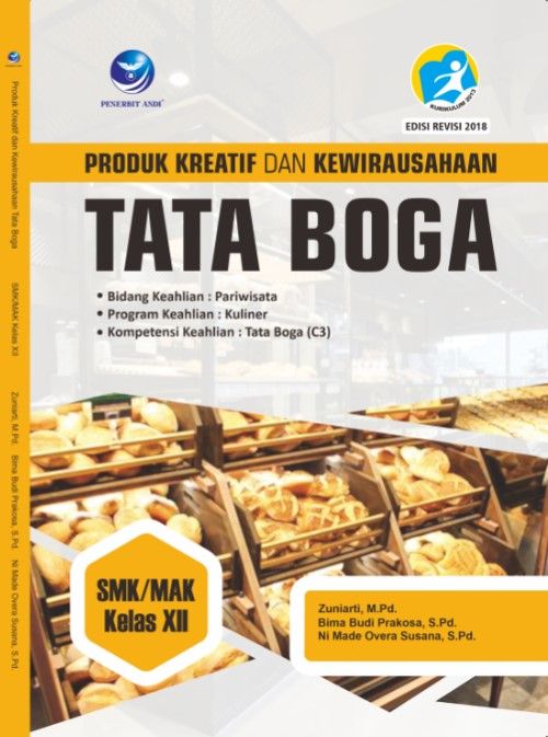 Buku Produk Kreatif Dan Kewirausahaan Tata Boga - Bidang Keahlian : Pariwisata, Program Keahlian ...