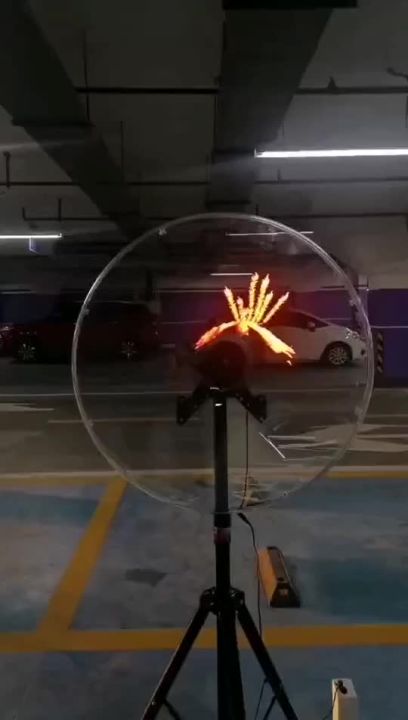 40-100cm 3D Fan Hologram Projector Protection Cover 3D Hologram ...