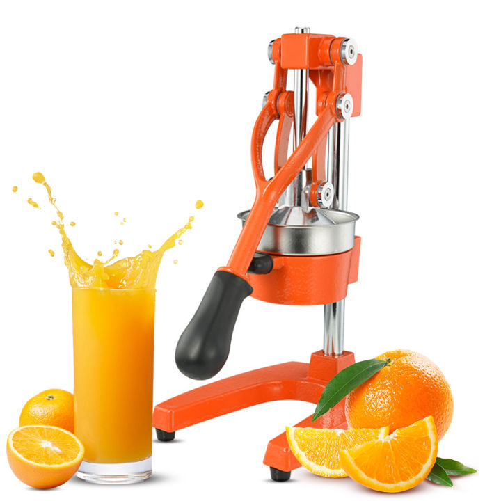 Hand Press Juicer Machine Kitchen Cast-Iron Orange Juice Squeezer ...