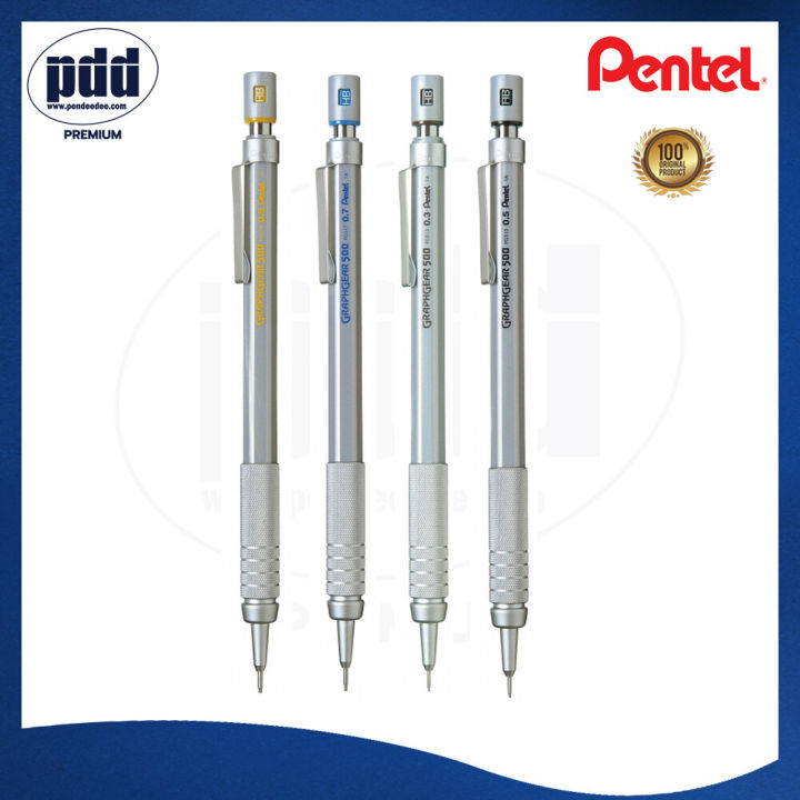 Pentel ดินสอกดเขียนแบบ กราฟเกียร์ 500 - Pentel GraphGear 500 Mechanical ...