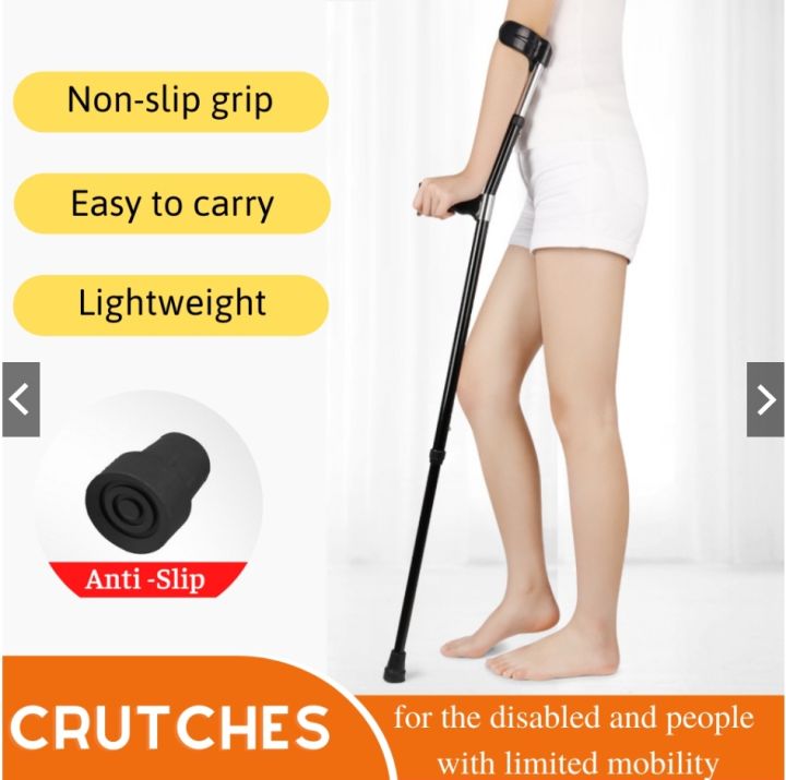 Saklay for adult aluminum Lightweight Walking Aids for Disabled Elbow ...