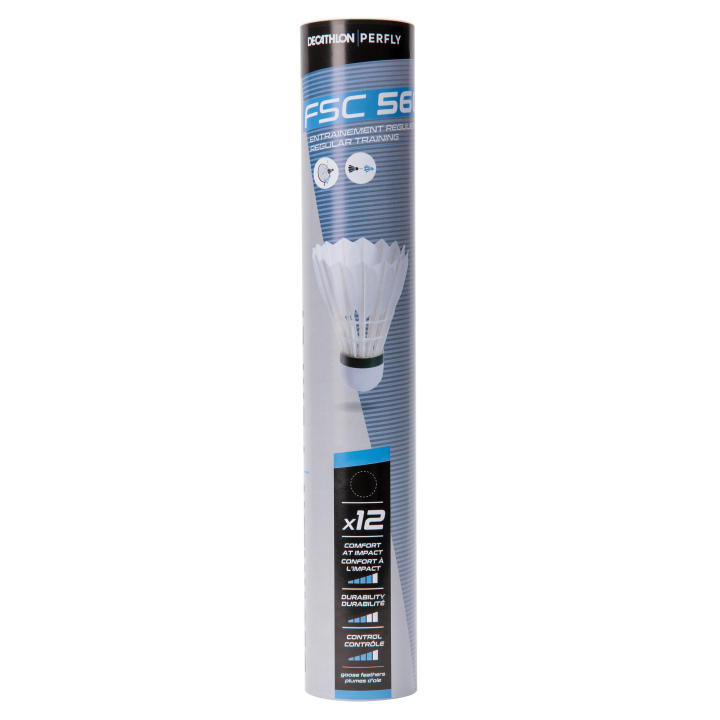 Decathlon Perfly FEATHER SHUTTLECCOCK FSC 560 SPEED 77 x 12 | Lazada PH