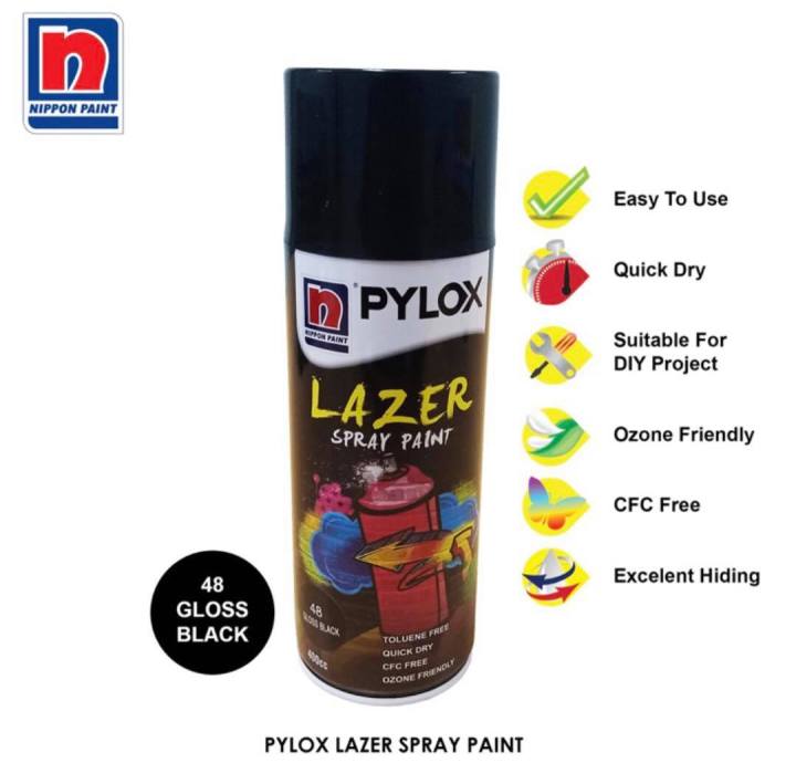 Pylox Spray Paint Solid Colors 400cc | Lazada PH