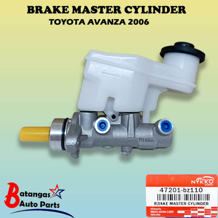 BRAKE MASTER CYLINDER TOYOTA AVANZA 1.5 3SZ 2006-2015 PART NO: 47201 ...