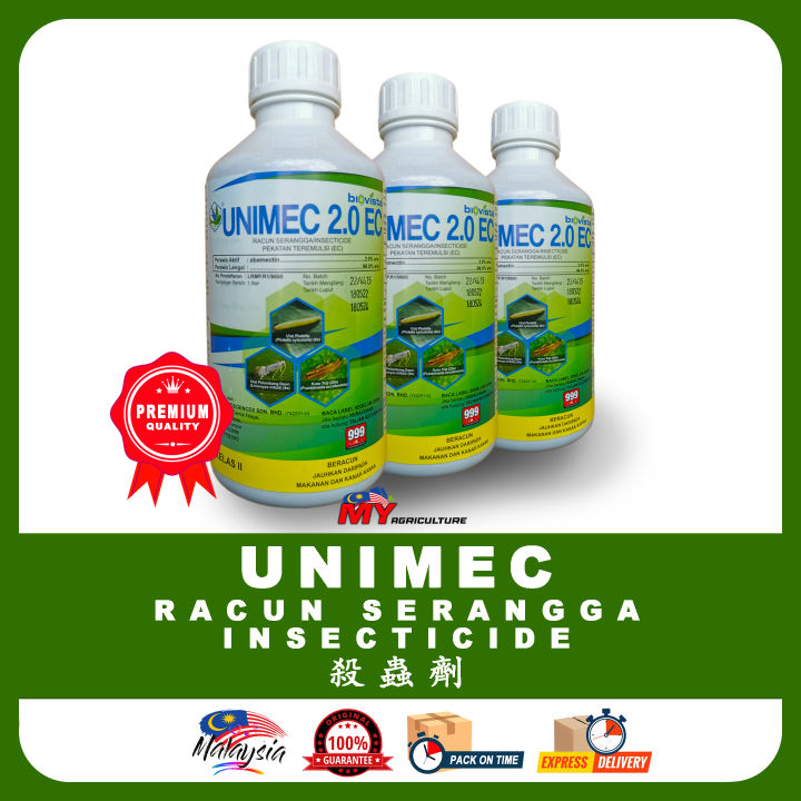 BIOVISTA UNIMEC 2.0 EC RACUN SERANGGA INSECTICIDE (1 LITER) - MY ...