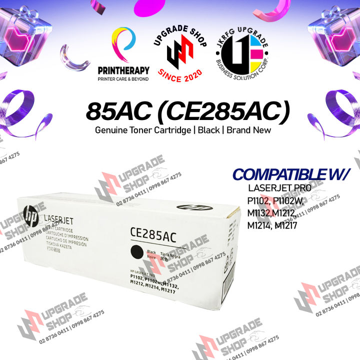 CE285AC Original Laserjet Toner Cartridge 85AC | Lazada PH