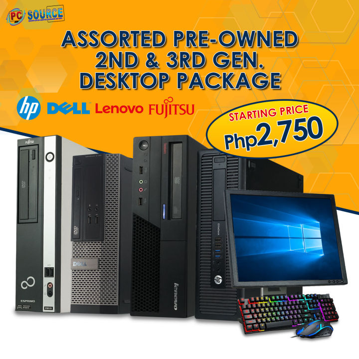 [REFURBISHED] Assorted Computer Set Sale | Core2Duo, Celeron, i3, i5 ...