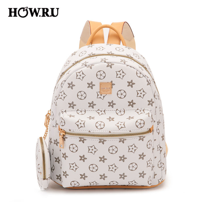 HOW.R.U 2021 Original Korean ladies leather backpack | Lazada PH