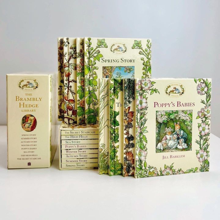 The Brambly Hedge Library Collection - 8q (Miền Dâu Dại Bản Tiếng Anh ...