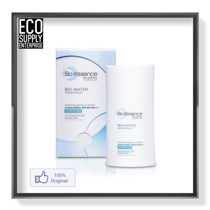 Bio-essence Bio-water Hydrating Sunscreen SPF50+ PA++ 40ml | Lazada