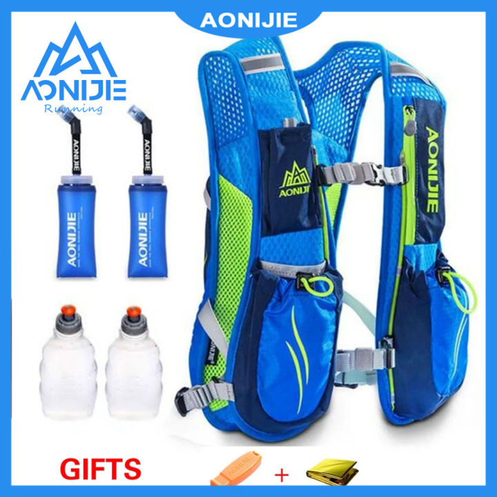 AONIJIE E885 5.5L Hydration Backpack Rucksack Bag Vest Harness For 1.5L ...