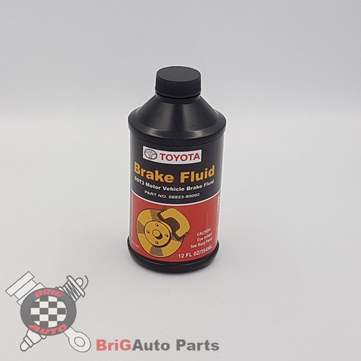 Toyota Genuine Brake Fluid DOT 3 12FL OZ/345ML 08823-80002 | Lazada PH