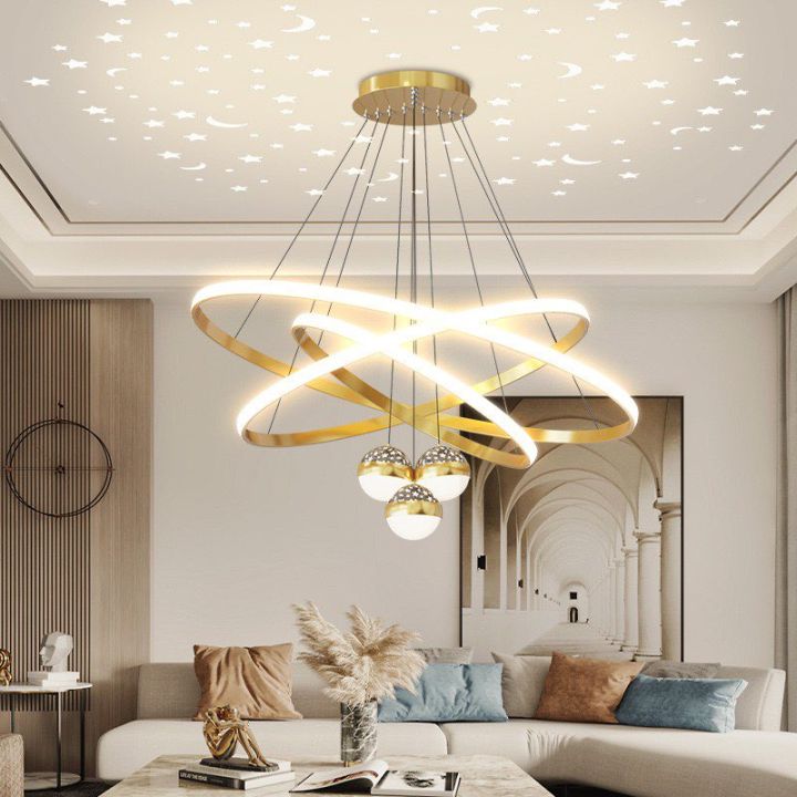 Modern LED Chandelier Ceiling Light Pendant Light Pendant Lamp Lampu ...