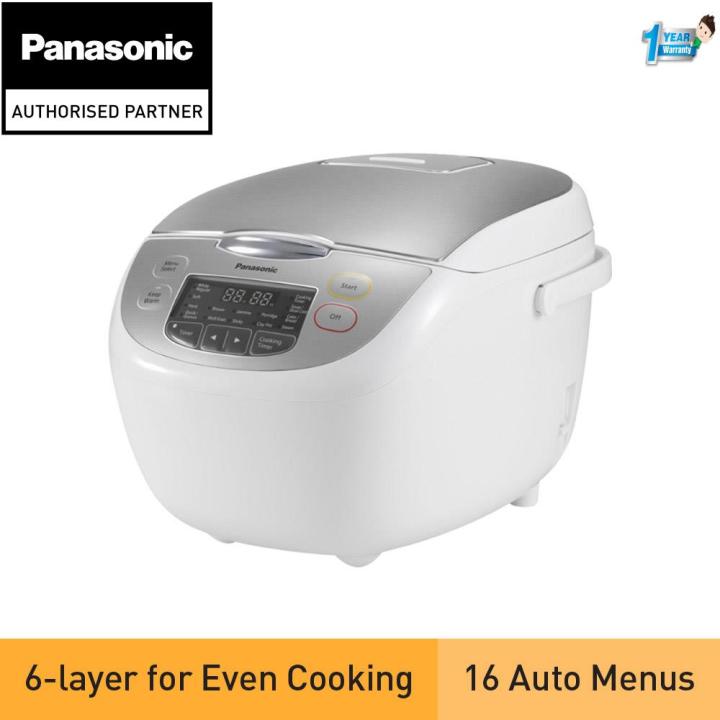 PANASONIC SR-CX108 JAR RICE COOKER (1.0L) SR-CX108SSK | Lazada