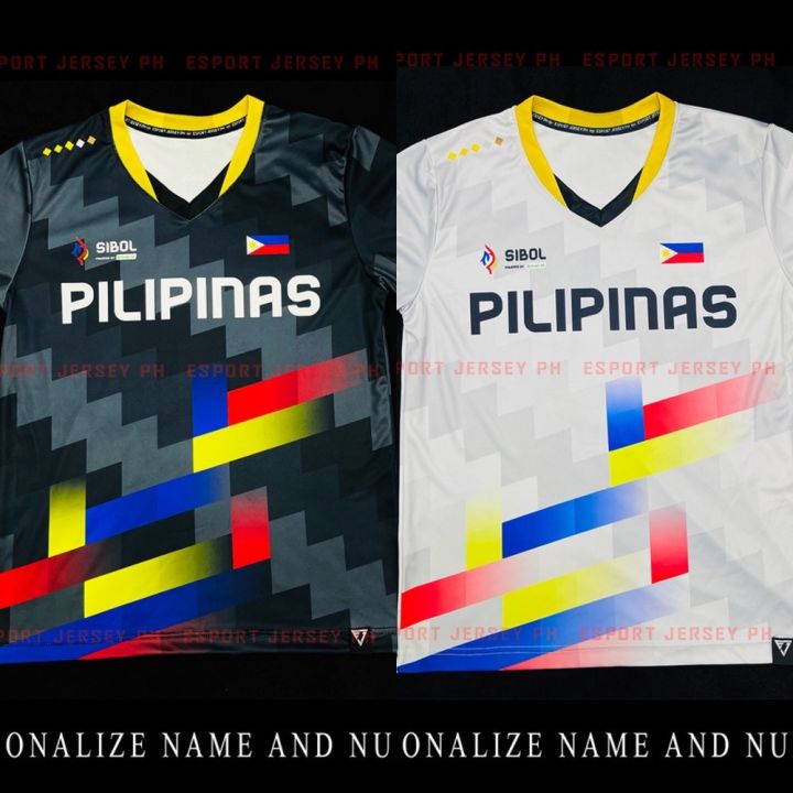 SIBOL Jersey 2022 TEAM PILIPINAS ESPORT JERSEY FULL SUBLIMATION 3D ...