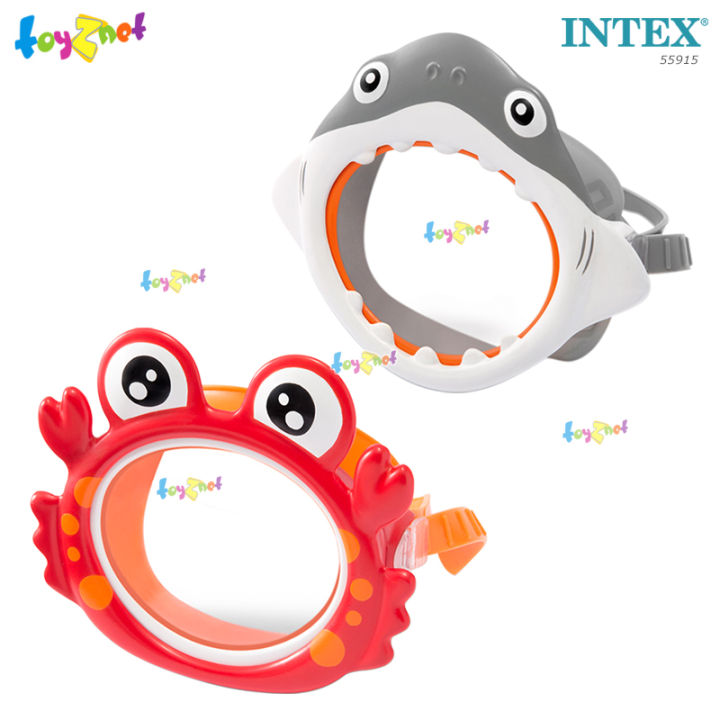Intex ส่งฟรี หน้ากากดำน้ำ ฉลาม รุ่น 55915 | Lazada.co.th