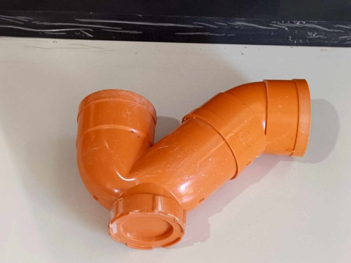BIOPIPE PVC ORANGE P-TRAP | SIZE 2 INCH 3 INCH 4 INCH INSIDE DIAMETER ...