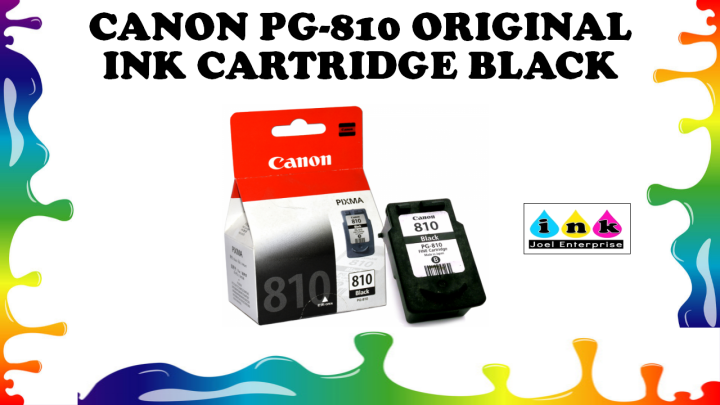 Canon PG-810 Original Ink Cartridge Black | Lazada PH