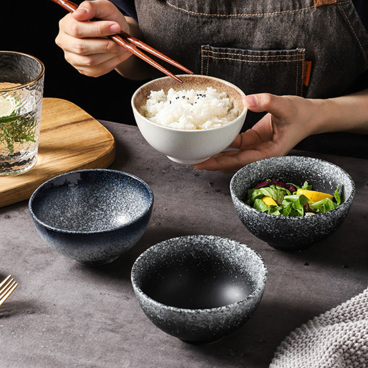 ACTIVEBAE Japanese-Style Creative Ceramic Tableware Color Glazed Small ...