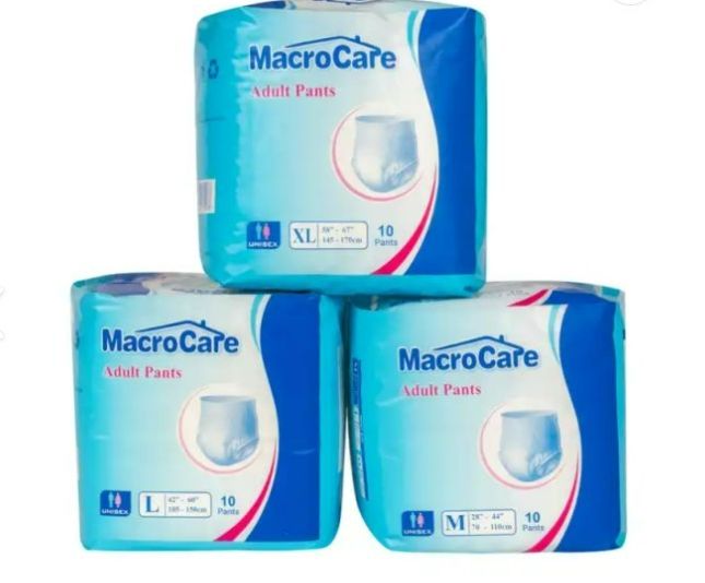 ขายยกลัง แพมเพิส ผ้าอ้อมผู้ใหญ่ แบบกางเกง ยี่ห้อMACROCARE (มาโครแคร์) เกรดดีรับประกันคุณภาพ 1ลัง ...