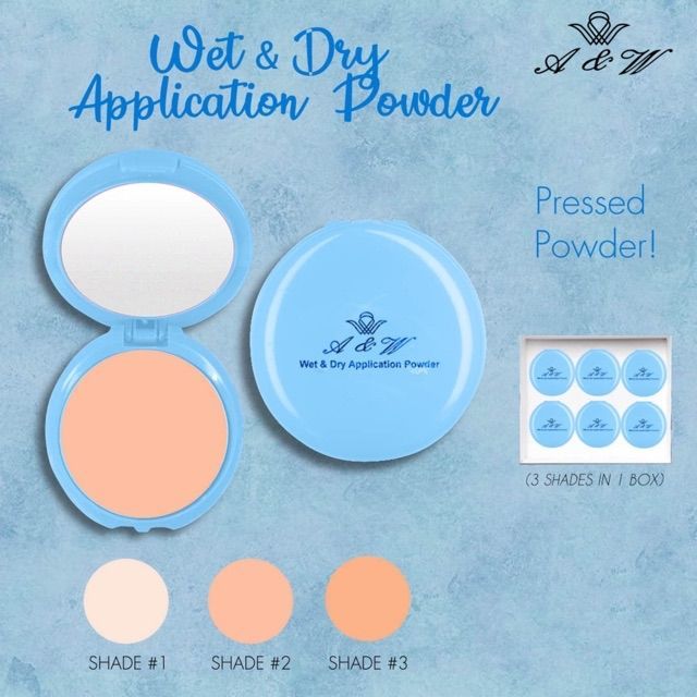 A&w wet and dry applicator powder(Random color) 1pc | Lazada PH