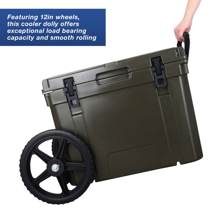 Asixxsix Cooler Wheel Kit Universal Heavy Duty Cooler Cart Kit with 12 ...