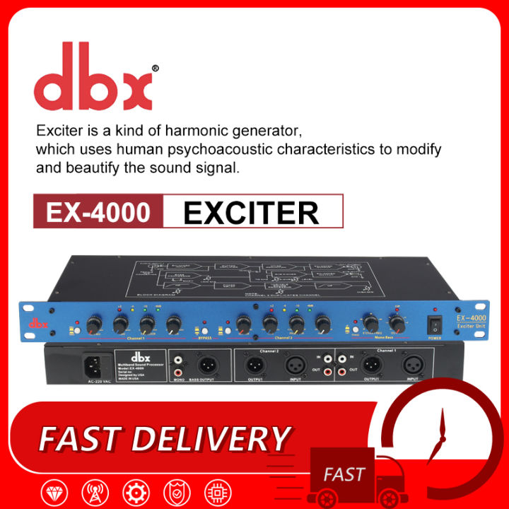 DBX EX-4000 professional vocal mid-frequency exciter Audio excitation ...
