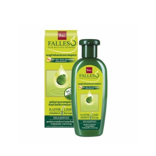 เขียวอ่อน-180ml Falless Hair Shampoo แชมพูลดปัญหาผมร่วง ( Pale Green ...