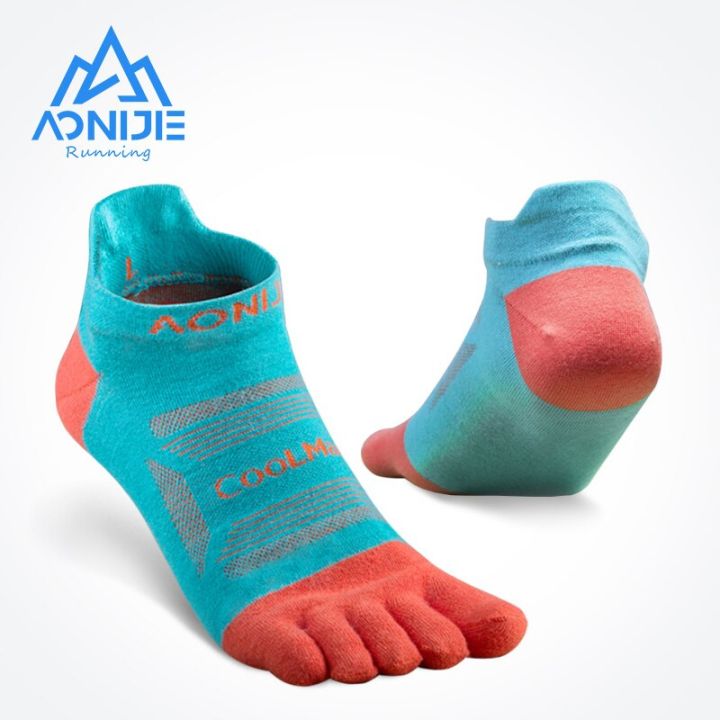 3 Pairs AONIJIE E4801 E4802 Unisex Athletic Five Toe Socks Quarter ...