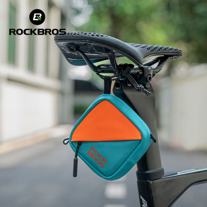 ROCKBROS Bicycle Saddle Bag Ultralight Portable MTB Road Bike Seatpost ...