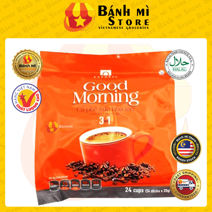 Q EXPRESS GOOD MORNING 3 IN 1 INSTANT COFFEE MIX 🇻🇳 | VIETNAM 3 IN 1 ...