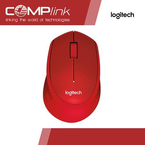 LOGITECH M331 Red Silent Plus Wireless Mouse | Lazada PH