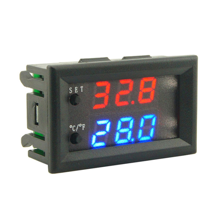 LCD Digital Temperature Controller Thermostat 12V 20A Electronic Temperautre Regulator ...