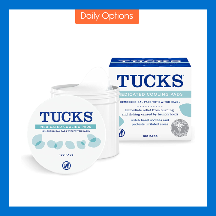 Tucks Hemorrhoid Cooling Pads 100 Pads | Lazada PH