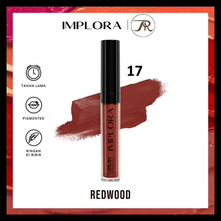 IMPLORA Lip Cream Matte - New Shade 10 - 20 Color | Lazada Indonesia